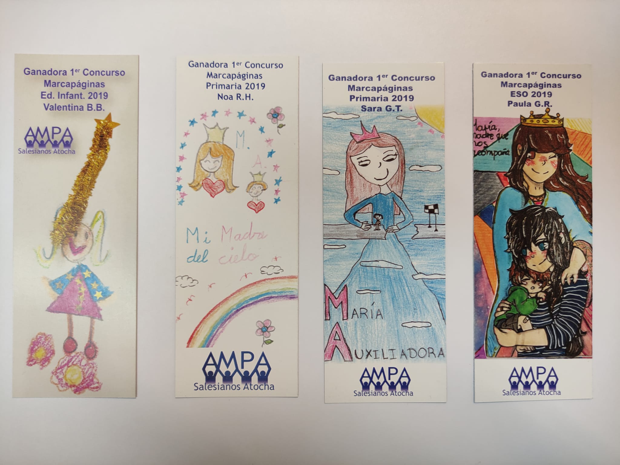 Marcapáginas Día del Libro – AMPA Salesianos Atocha
