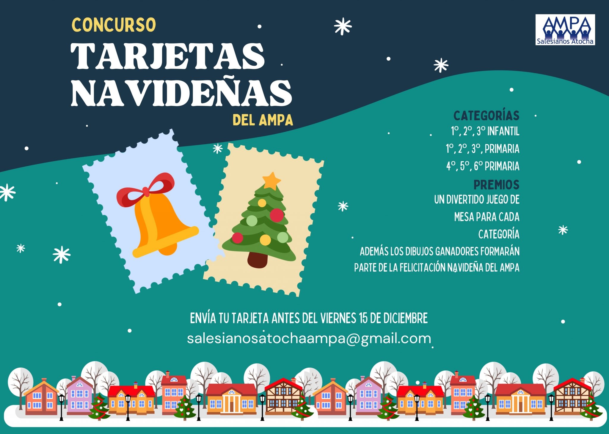 Concurso Tarjetas Navideñas – AMPA Salesianos Atocha